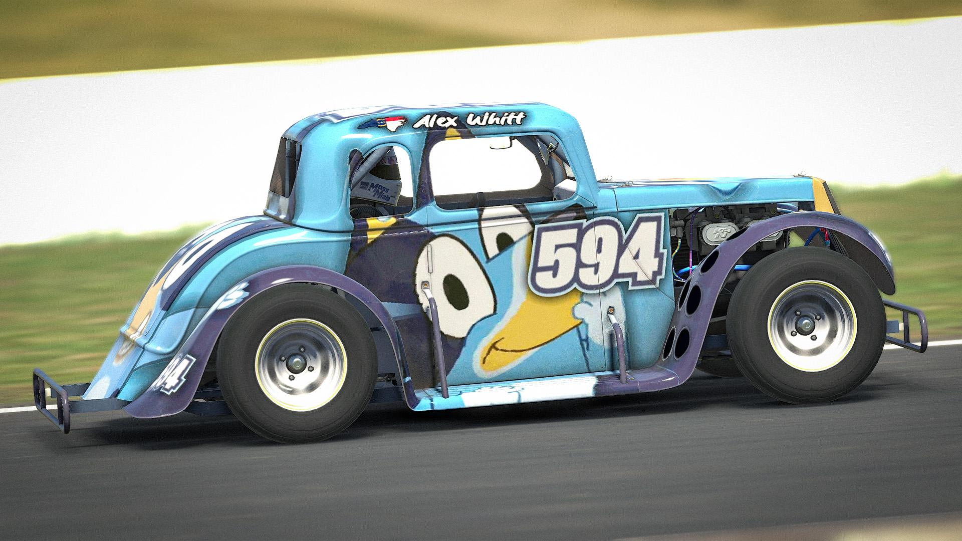 Bluey Legends Ford 34 Coupe by Alex Whitt - Trading Paints