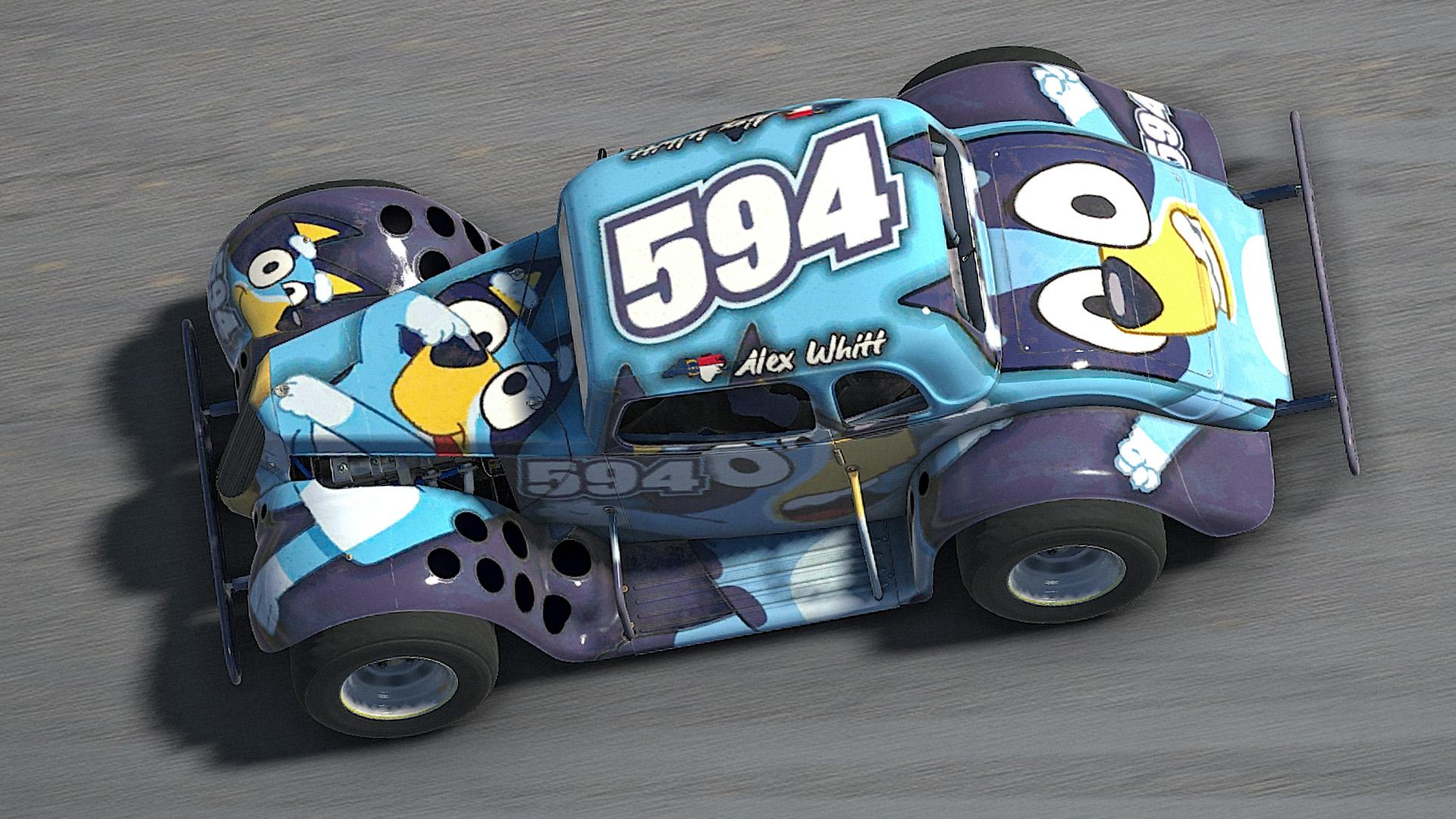Bluey Legends Ford 34 Coupe by Alex Whitt - Trading Paints