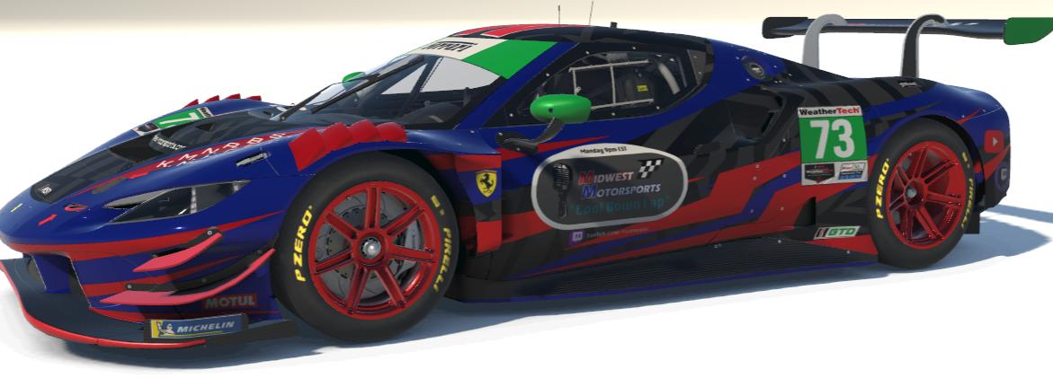 IMSA Daytona 24 Midwest Motorsports Ferrari 296 by Aaron M Holroyd ...