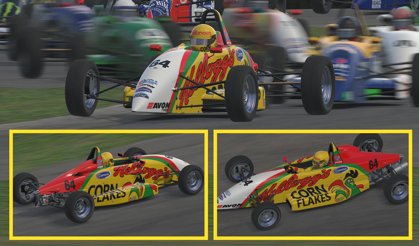 Ray FF 1600 Corn Flakes by Clyde Coman - Trading Paints