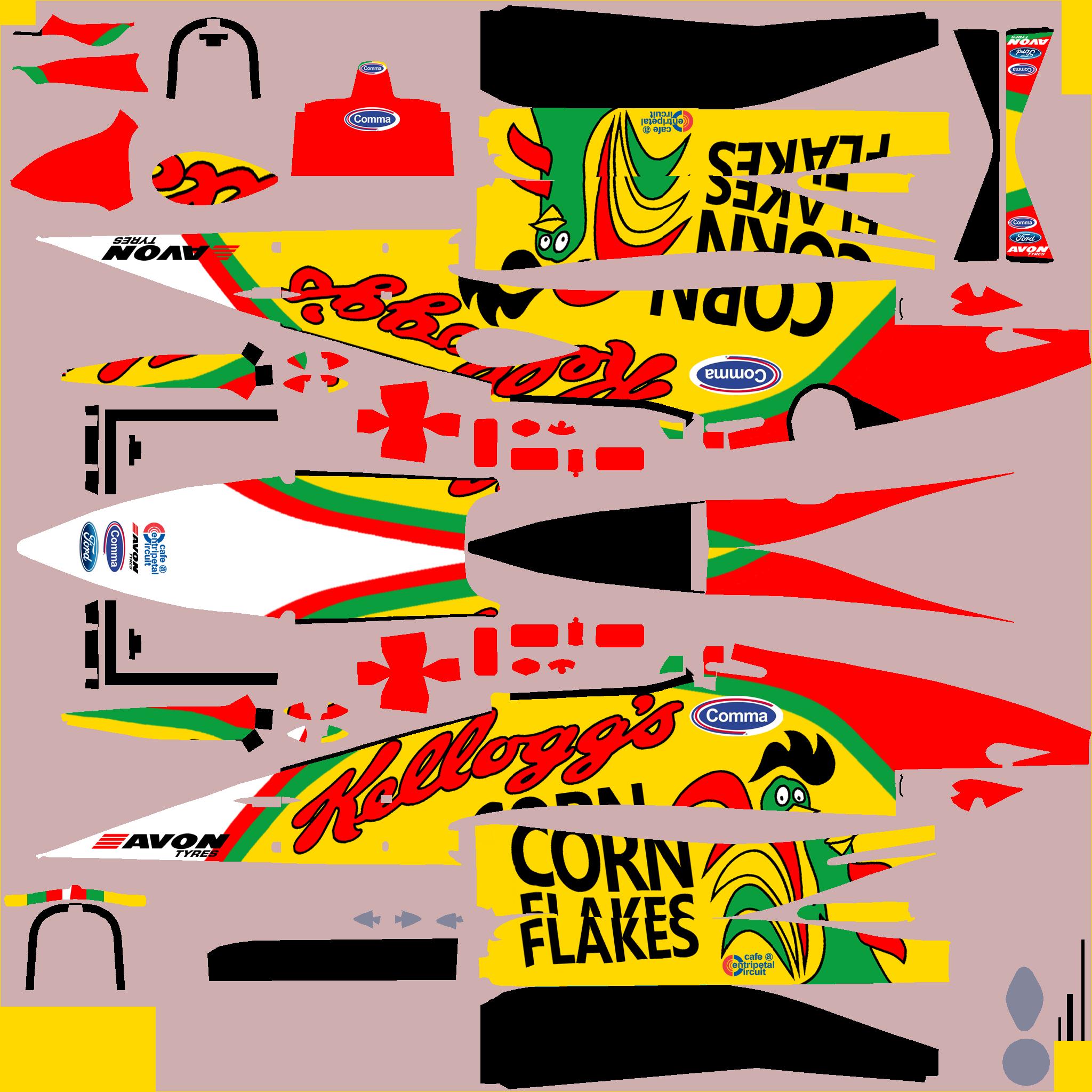 Ray FF 1600 Corn Flakes by Clyde Coman - Trading Paints