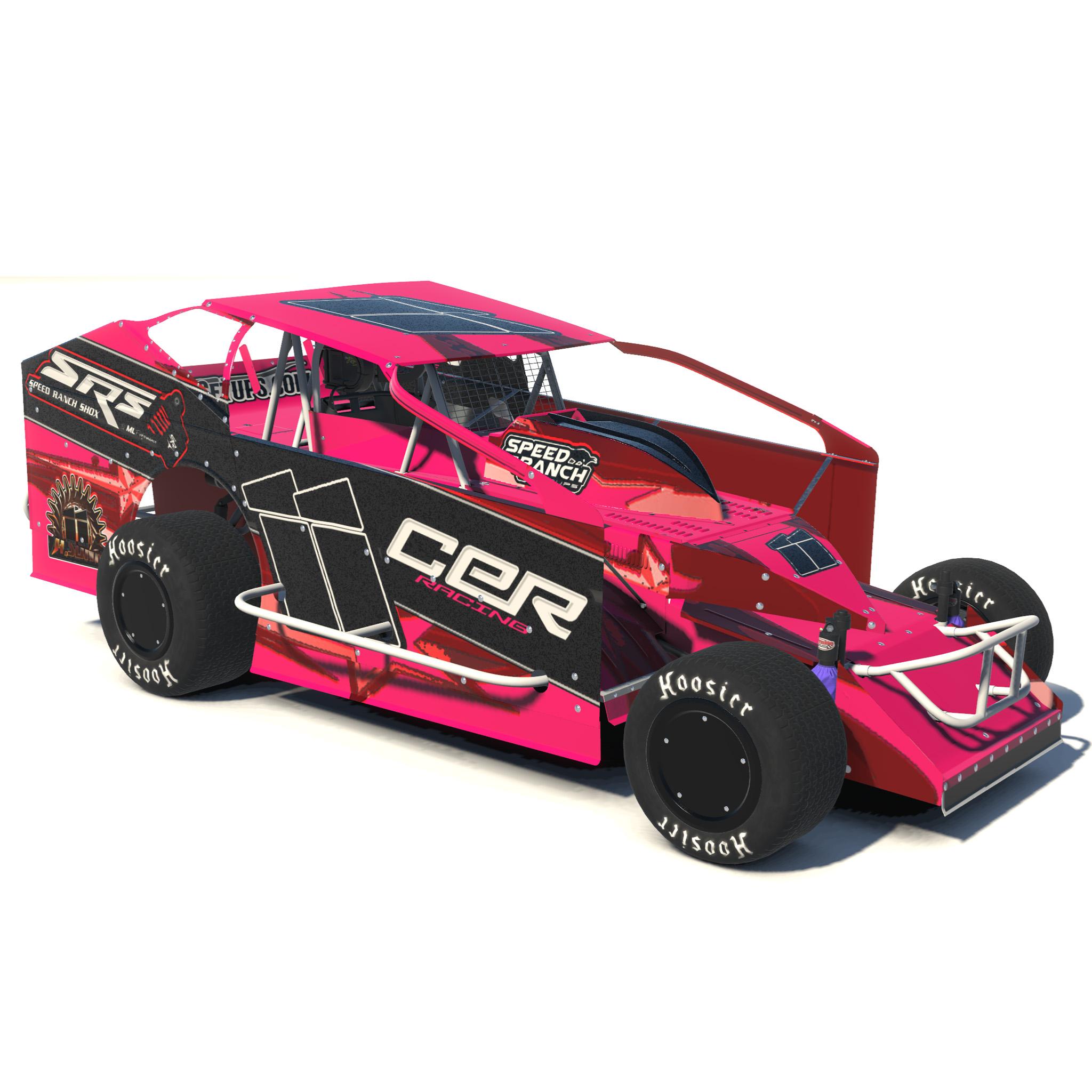 Pink and Red CER Speed Ranch by Alan Purser - Trading Paints