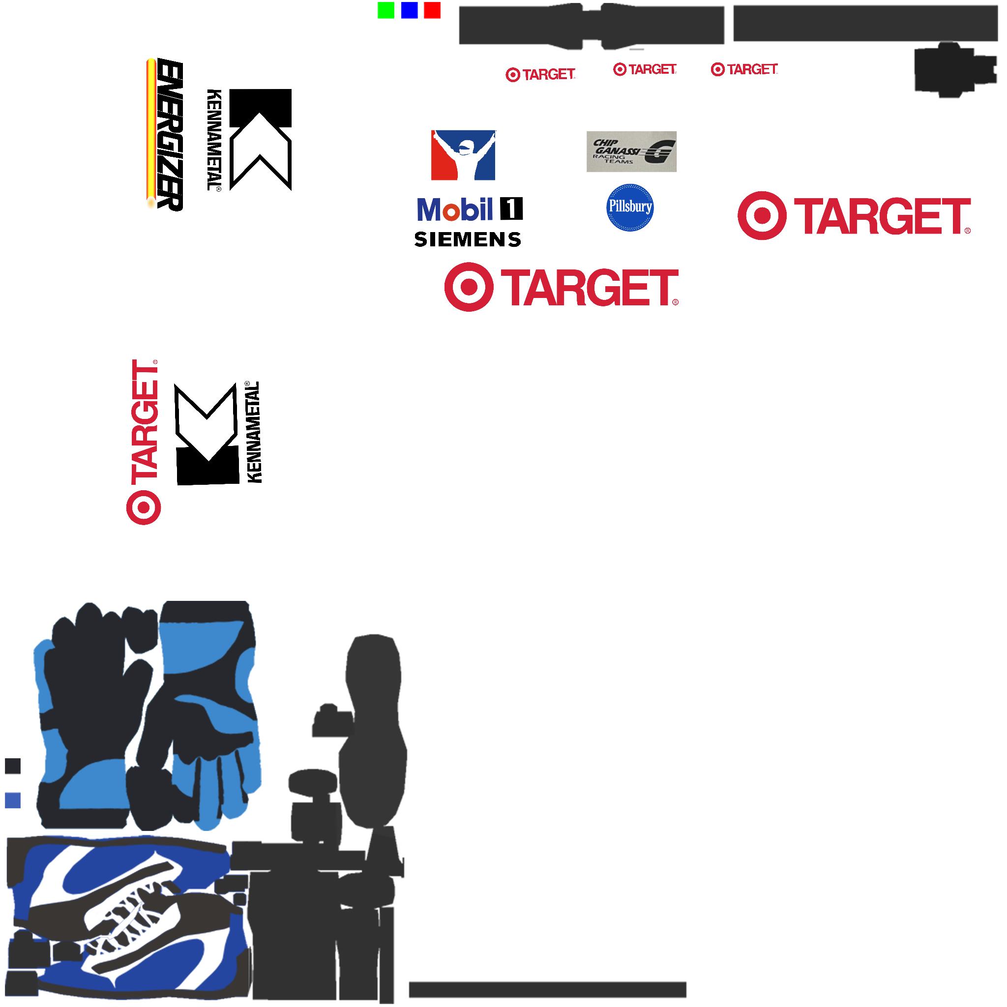 Eddie Cheever Target 1990 throwback firesuit by Brenden Broberg - Trading Paints