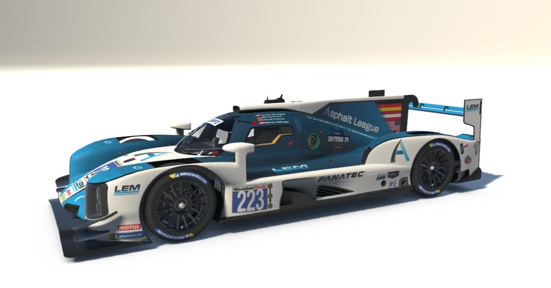 LEM LMP2 Daytona Special by Jordan Brubaker - Trading Paints