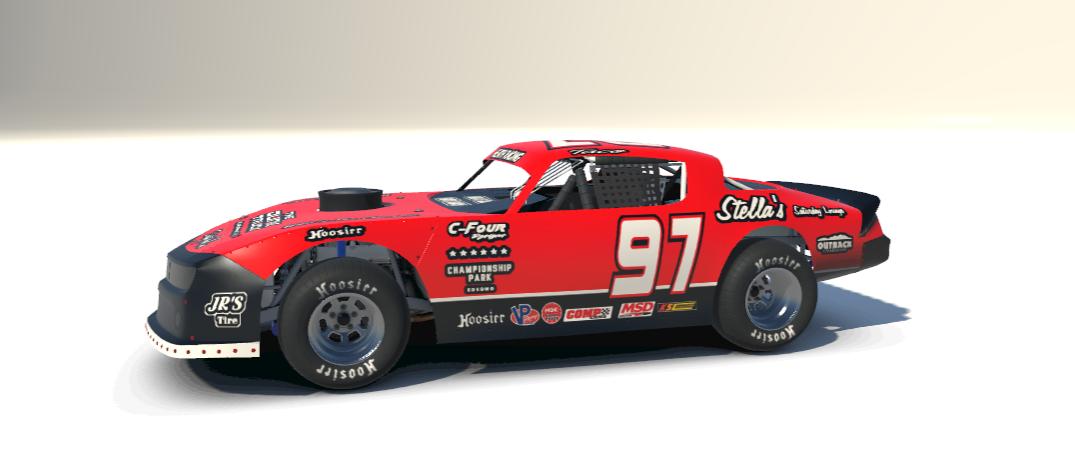 Brian dss red blk wht by Andrew Comer - Trading Paints