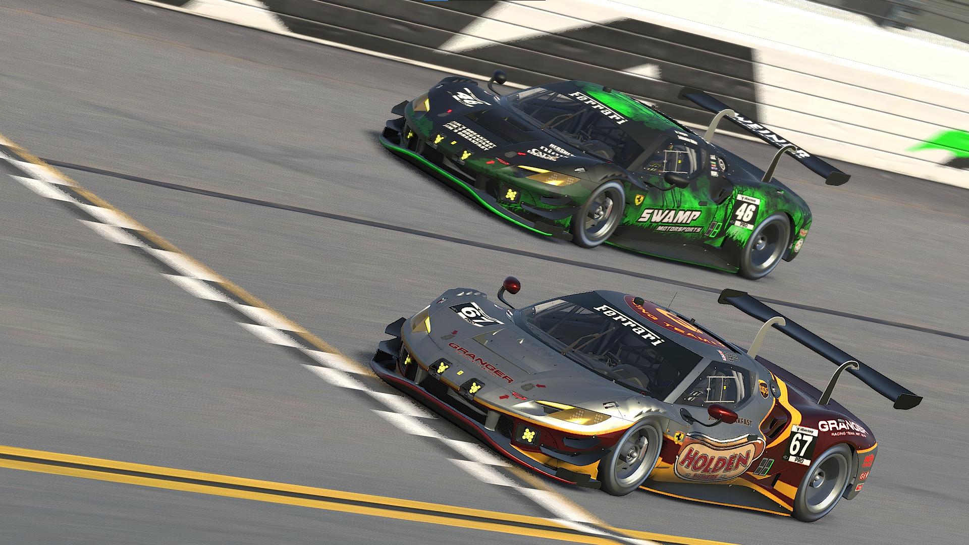 Granger Racing Team Ferrari by Will Reichard - Trading Paints