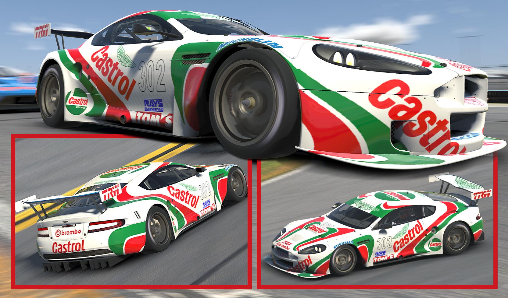 Aston Martin Castrol by Clyde Coman - Trading Paints