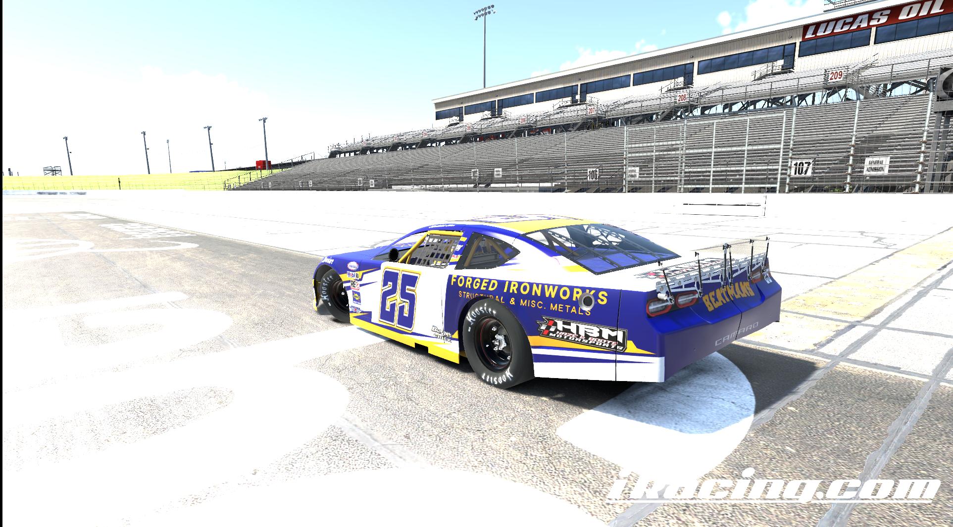 Forged Ironworks Super Late Model Camaro No # by Kendrick Hom - Trading ...