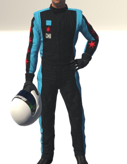 Chicago Racing Suit by Pat Gabriel - Trading Paints