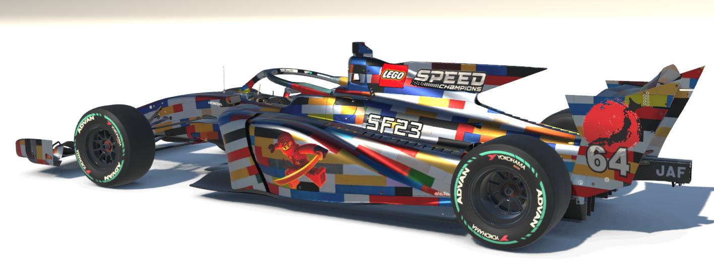 Metallic Lego SF 23 (very fast!) Msg me to add your name on the car for ...