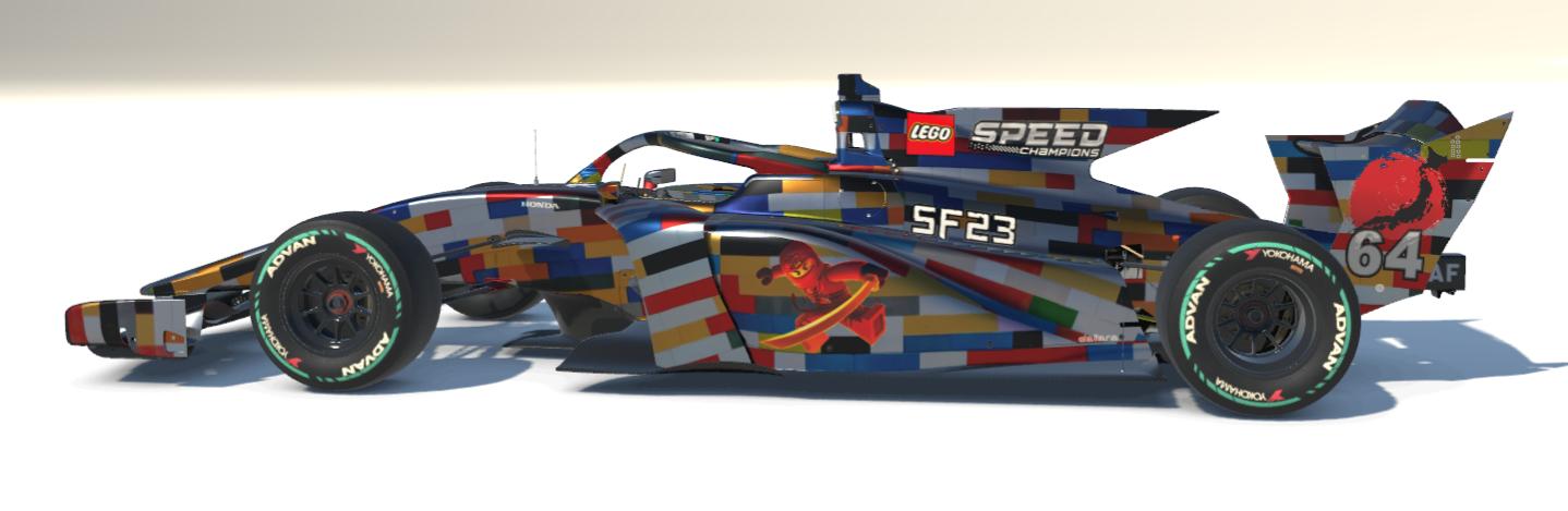 Metallic Lego SF 23 (very fast!) Msg me to add your name on the car for ...