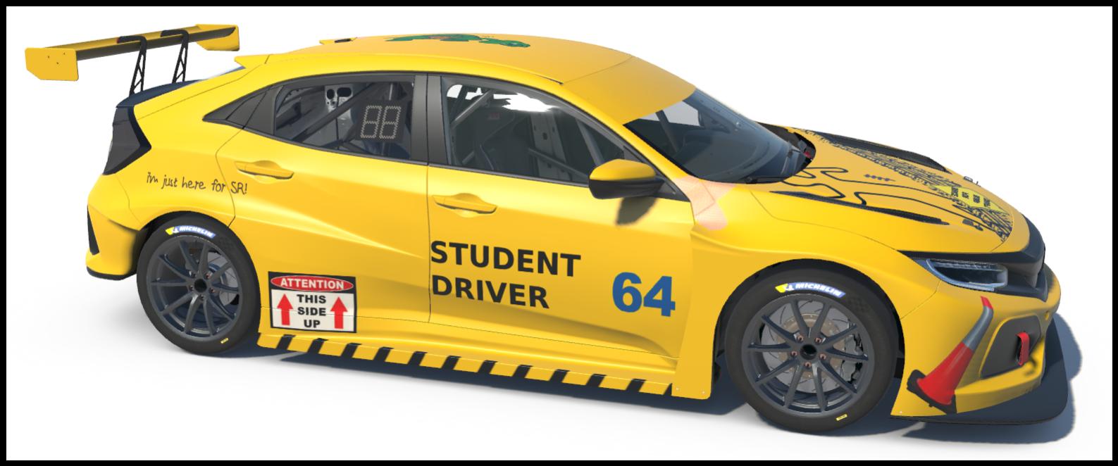 Student Driver - Honda Civic Type R by Jeremy Kerr - Trading Paints