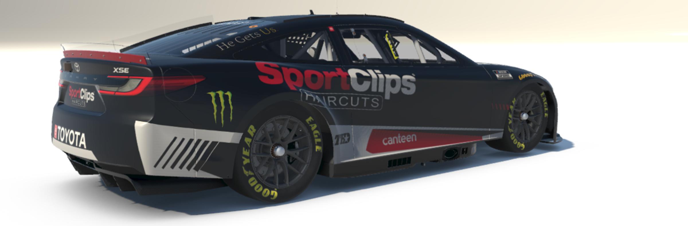 SimStamp - Fictional - Ty Gibbs - JGR - Joe Gibbs Racing - Sports Clips ...