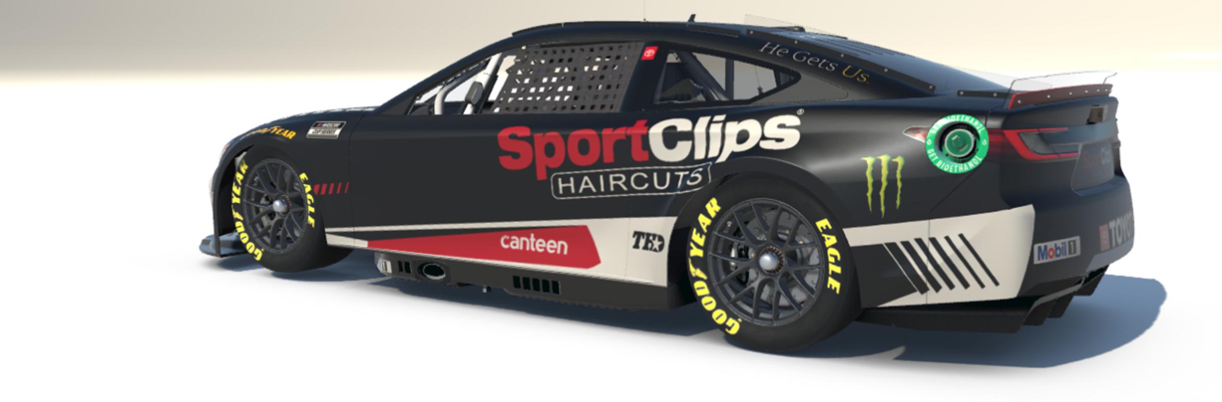 SimStamp - Fictional - Ty Gibbs - JGR - Joe Gibbs Racing - Sports Clips ...