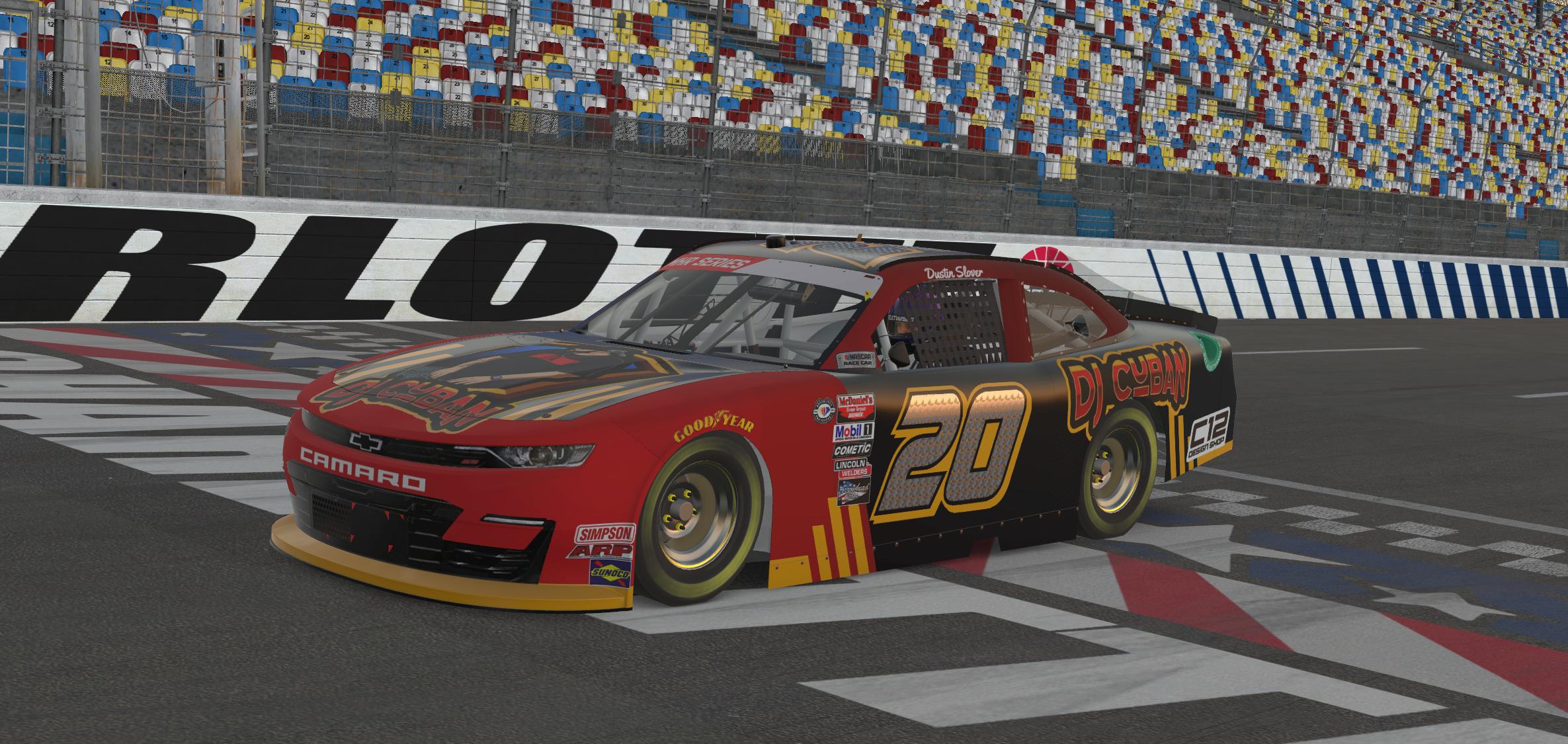 Dustin Slovers #20 Xfinity Camaro by Colby Whipple - Trading Paints