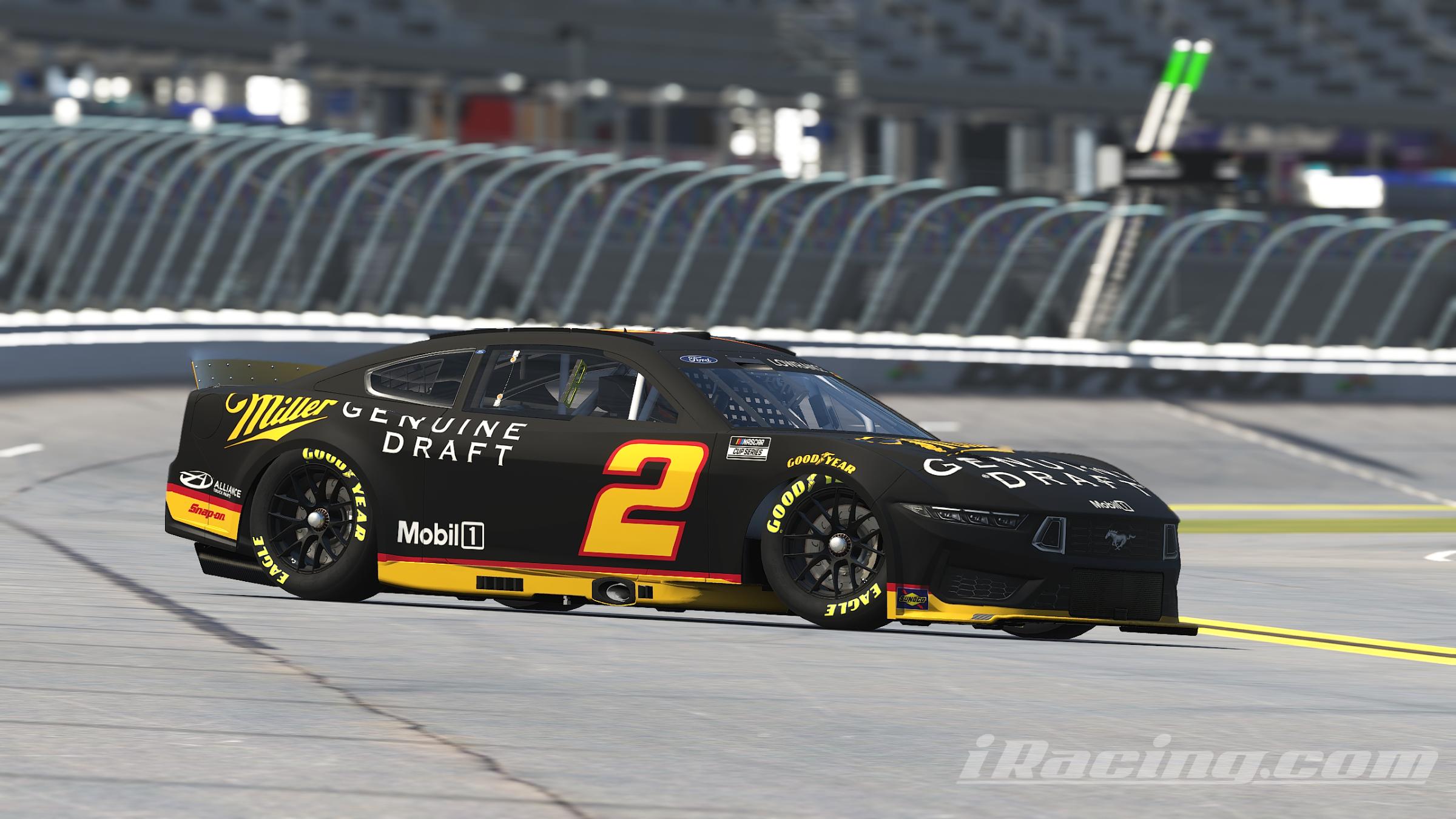 Miller Genuine Draft Ford Mustang Nextgen v1C 2024 TP by Doyle Lowrance ...