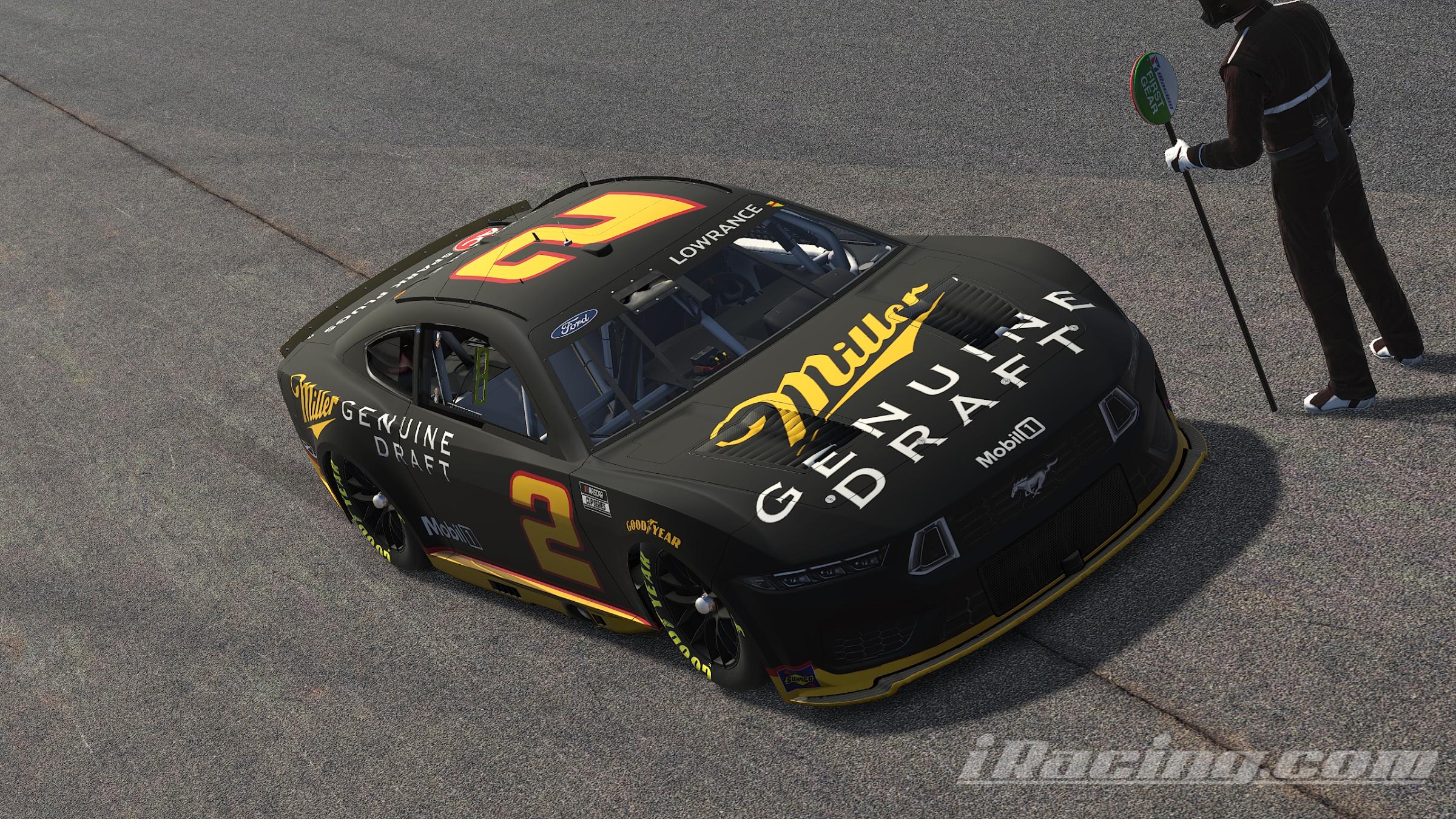 Miller Genuine Draft Ford Mustang Nextgen v1C 2024 TP by Doyle Lowrance ...