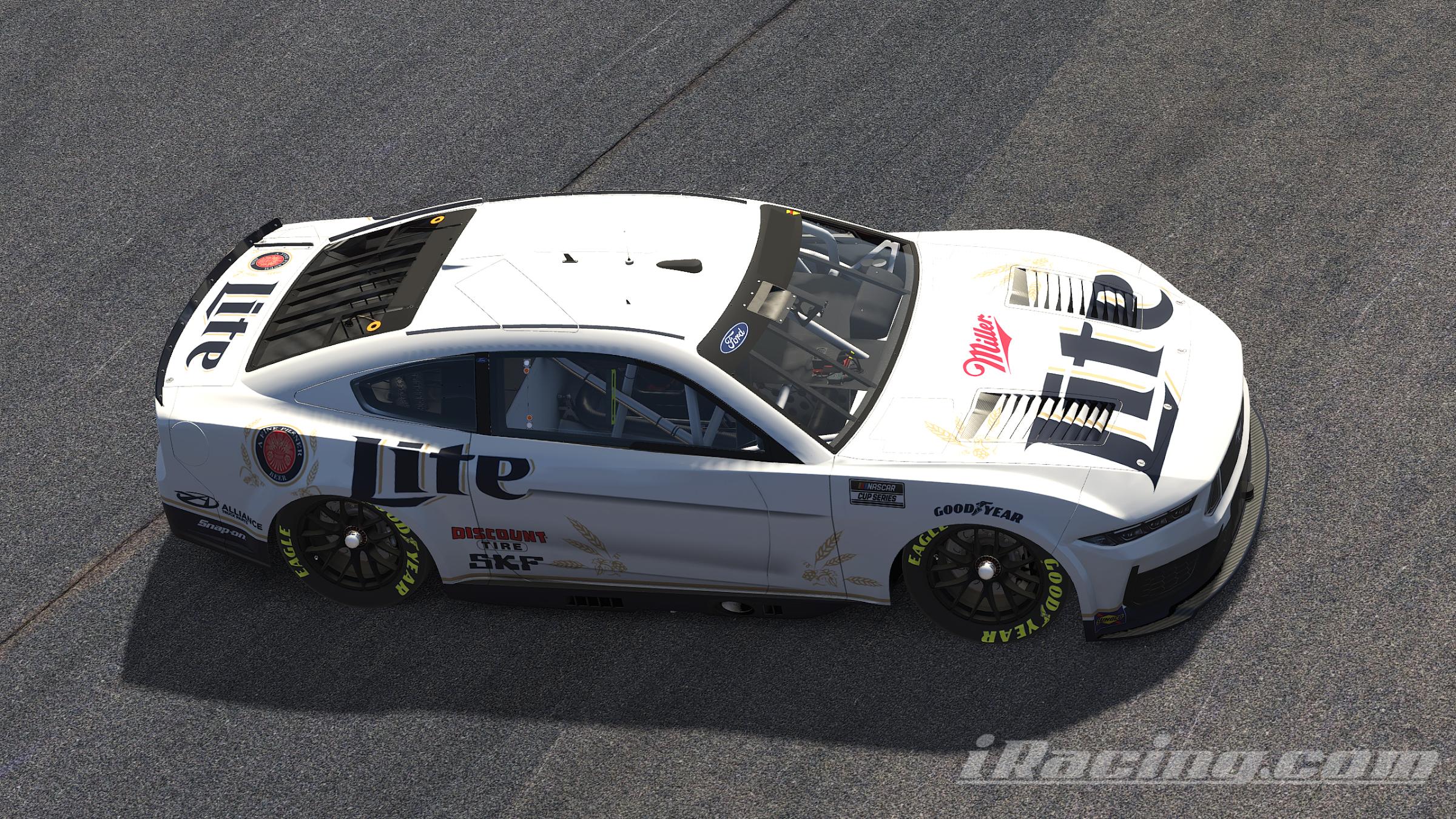 Miller Lite Ford Mustang Nextgen v2D 2024 TP by Doyle Lowrance ...