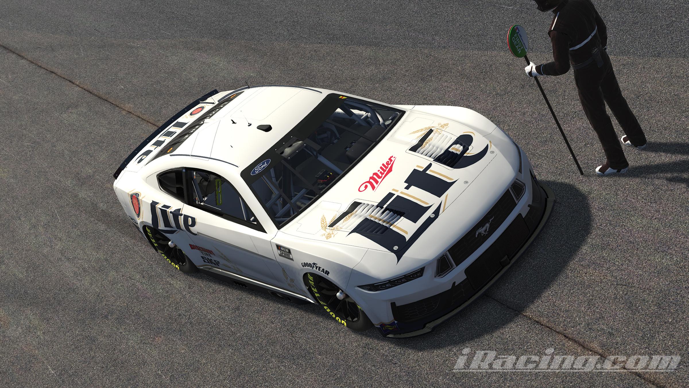 Miller Lite Ford Mustang Nextgen v2D 2024 TP by Doyle Lowrance ...