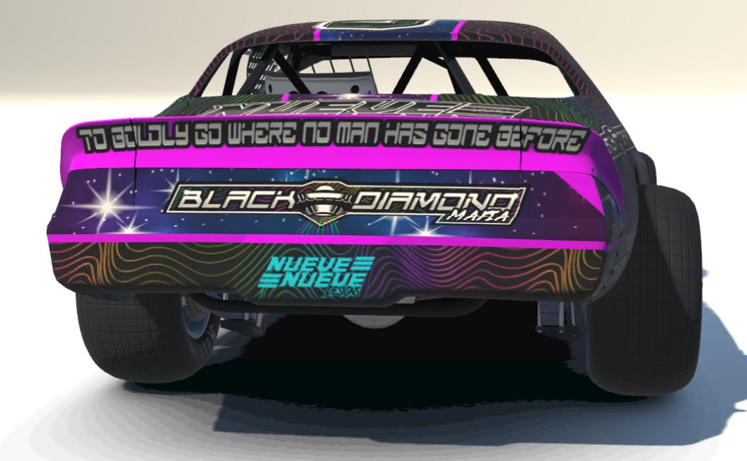 Wayne Pearce #46 Space Dirt Street Stock by Triston Sikes - Trading Paints