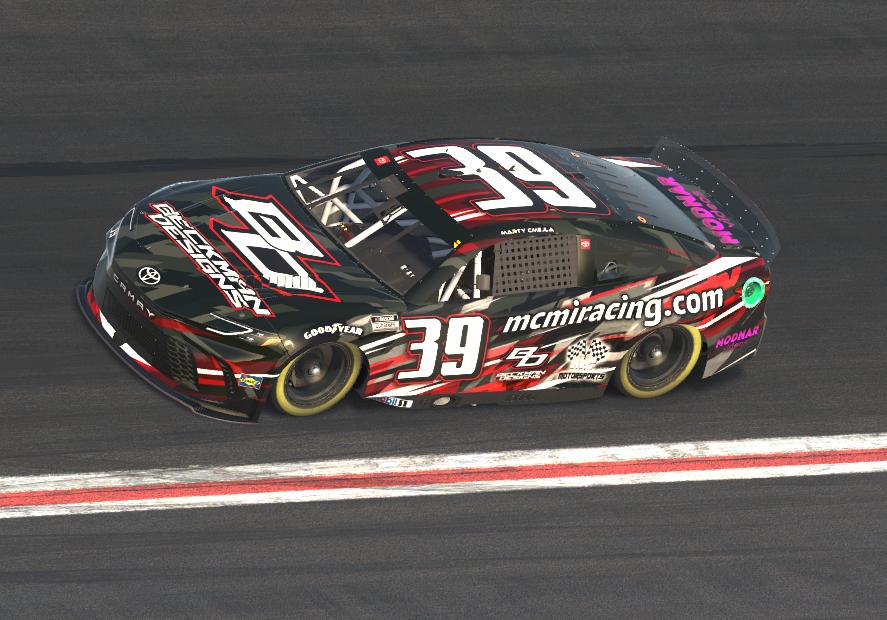 2024 Beckman Designs #39 Toyota Dark by Jason Beckman by Marty Cmejla ...