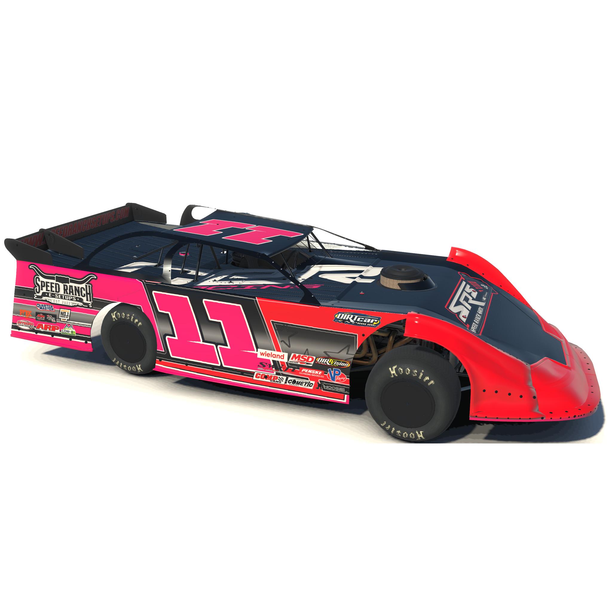 Red/Pink CER Speed Ranch by Alan Purser - Trading Paints