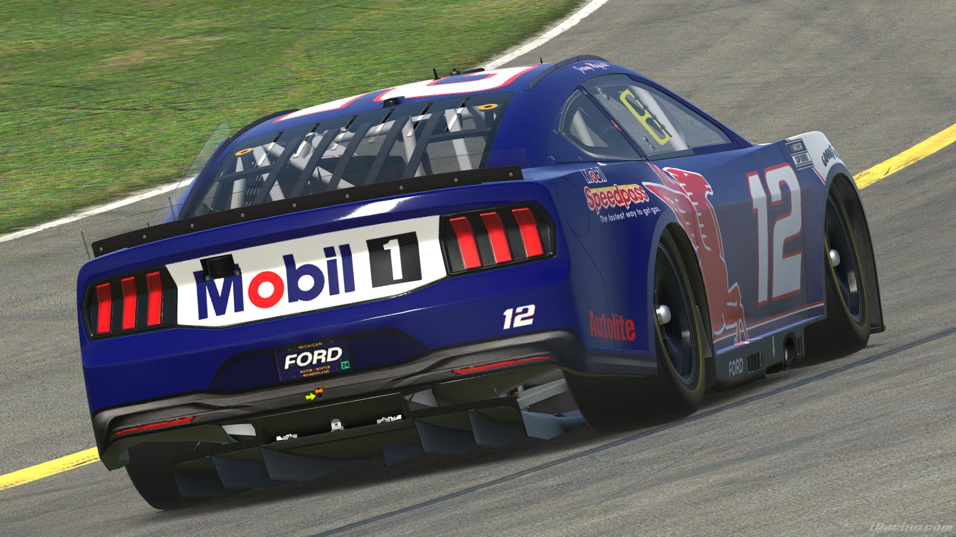 (No #) 1999 Jeremy Mayfield #12 Mobil 1 Ford Mustang Dark Horse by ...