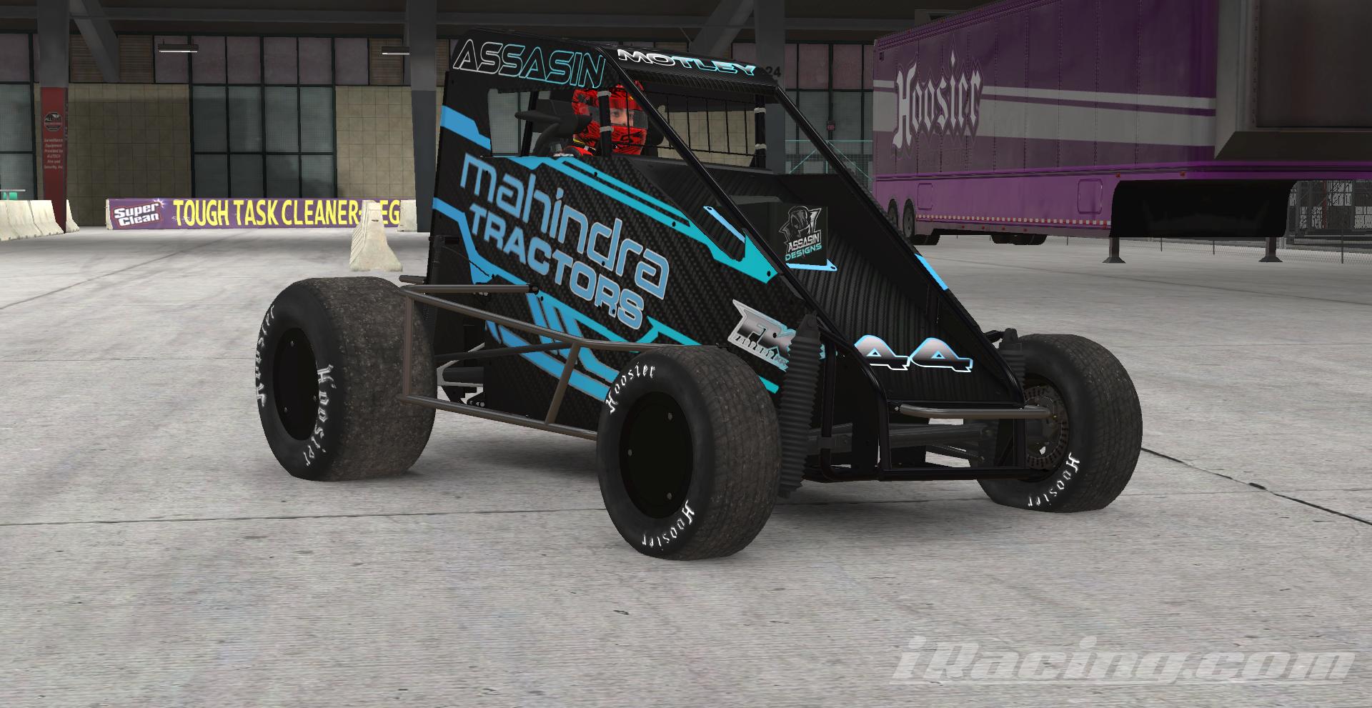 Carbon Mahindra Tractors 44 by Austin M. - Trading Paints