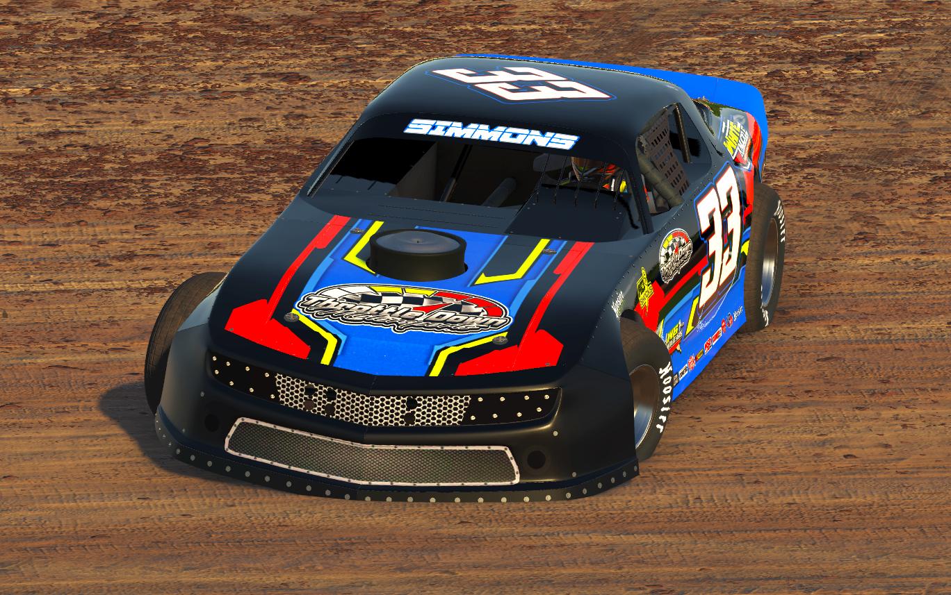 Dillon Simmons BLK BLU ORN YLW DSS by Wade B. - Trading Paints