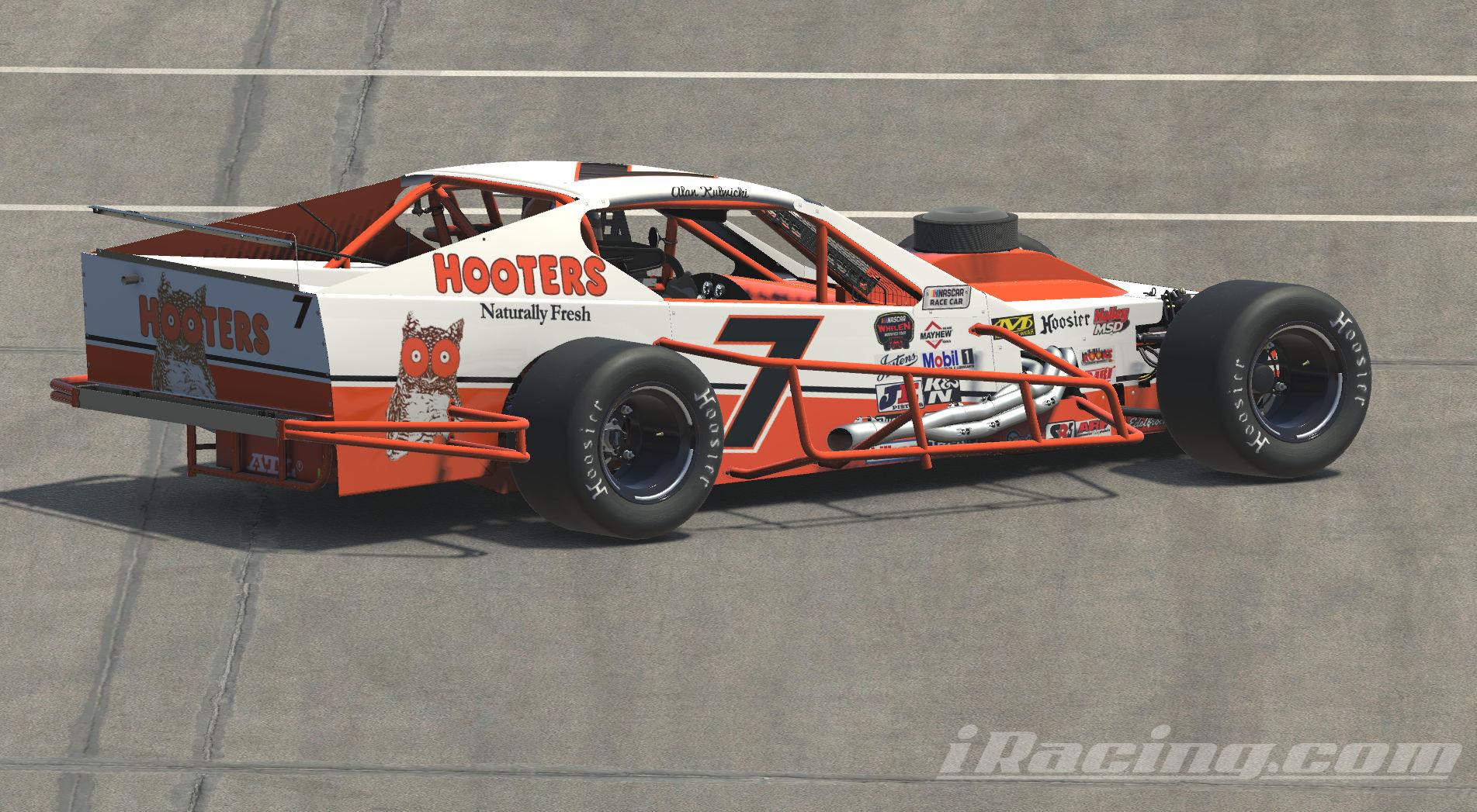 #7 HOOTERS Modified Asphalt by Scott Van Ness - Trading Paints