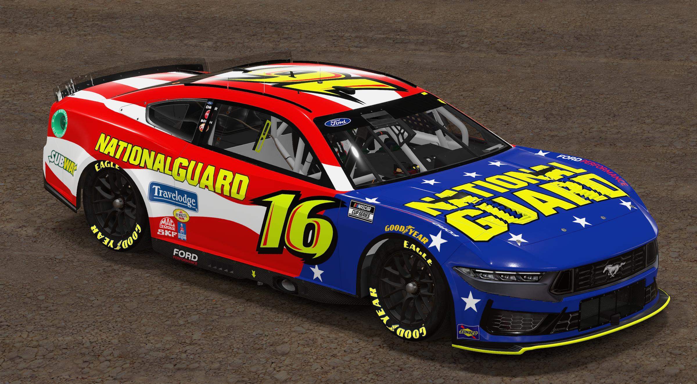 2004 Greg Biffle #16 National Guard Dark Horse Scheme by Tim Rogers ...