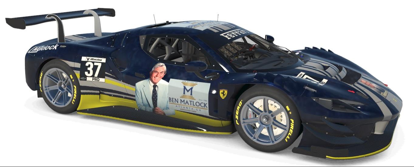 Matlock Ferrari 296 Final by Eric E. - Trading Paints