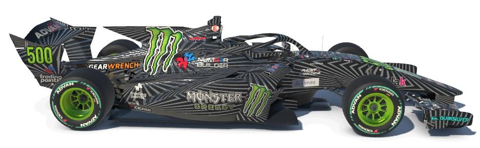 Monster Optical Livery by Drew Bennedick - Trading Paints