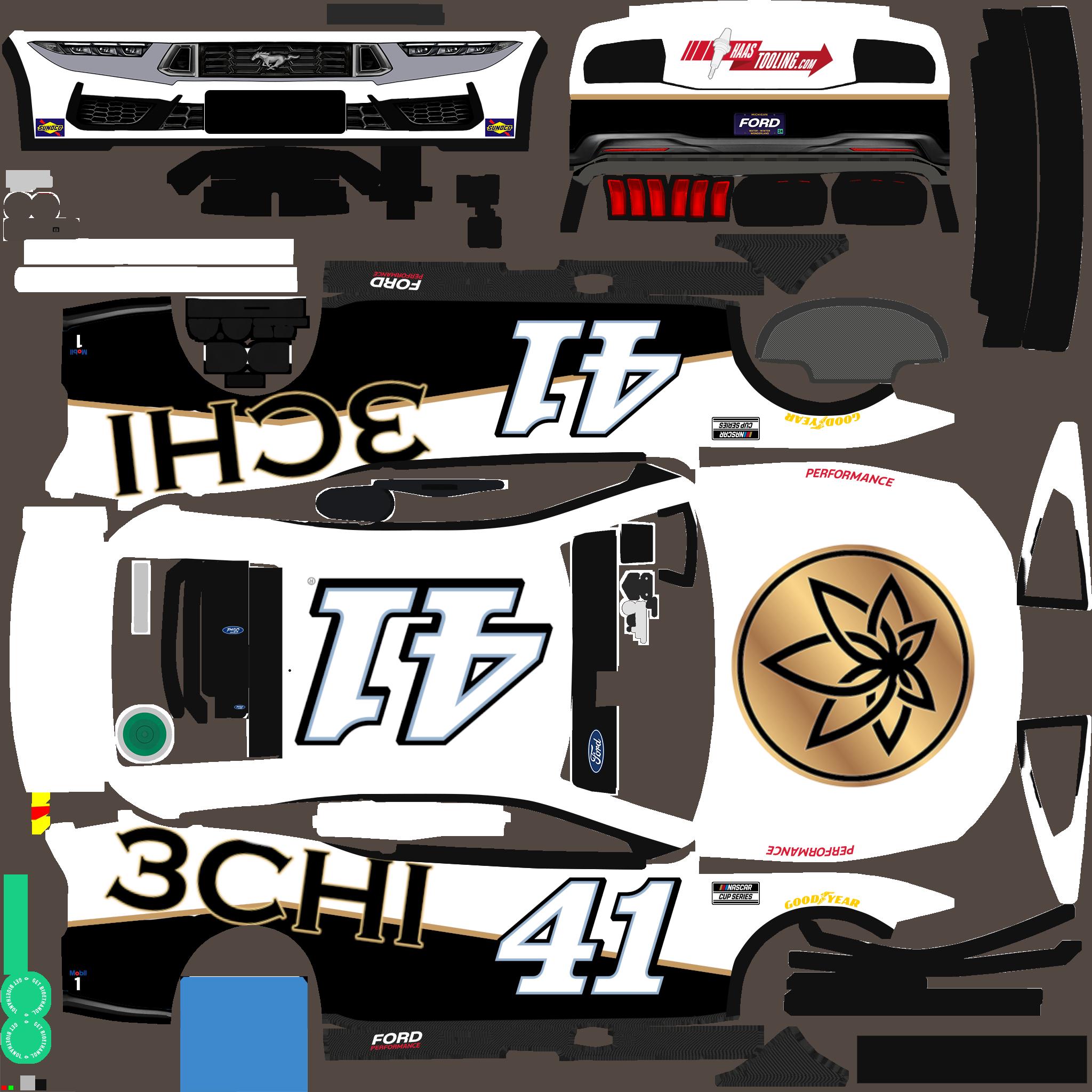 Kyle Busch Strewart Haas Racing Concept Number by Lukas Lewis - Trading ...