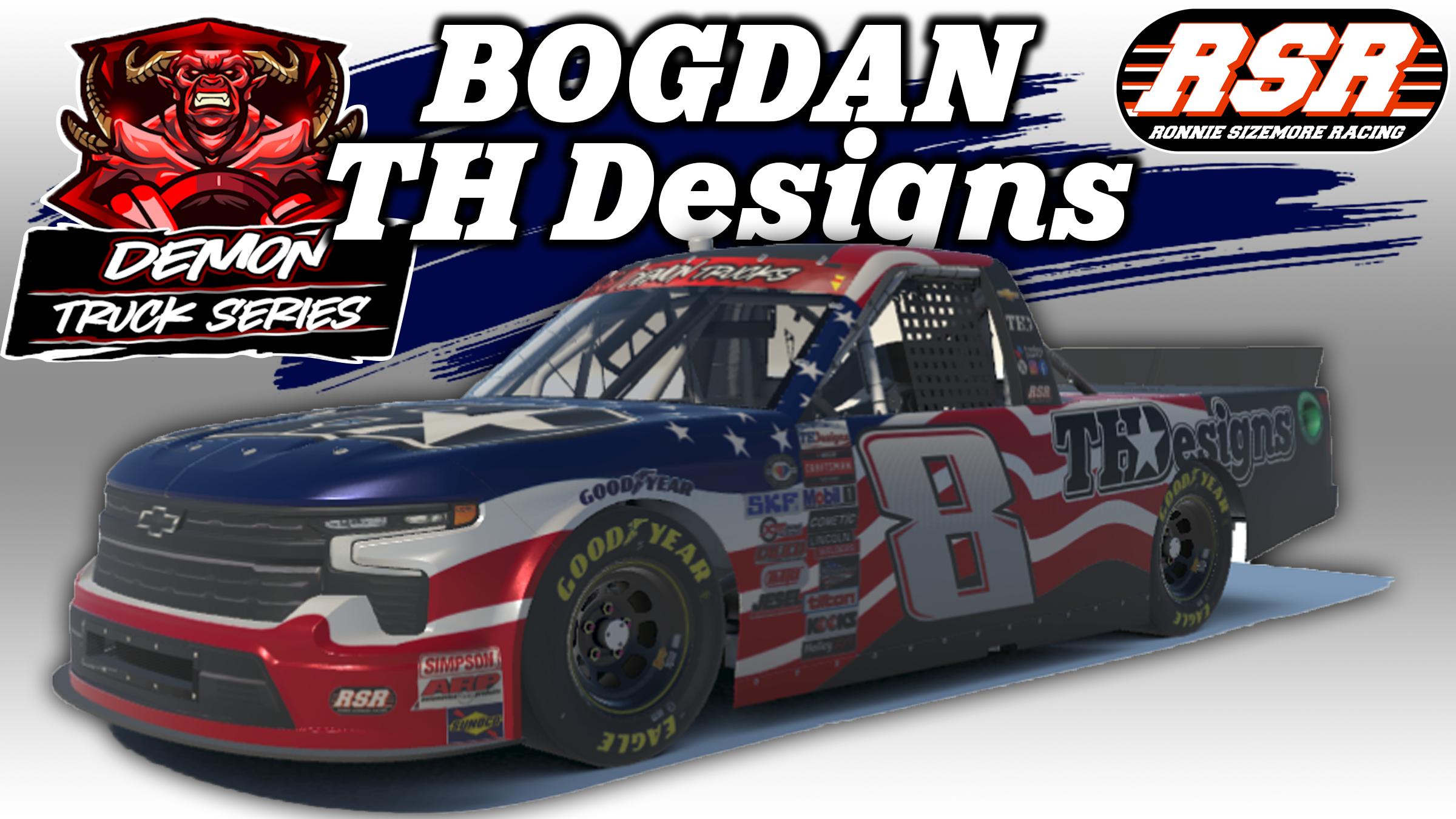 #8 - Hunter Bogdan - RSR - Ronnie Sizemore Racing - TH Designs ...
