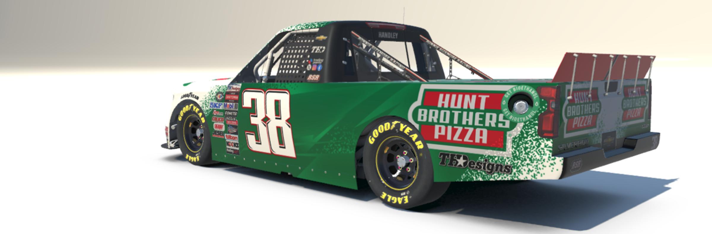 #38 - Justin Potts - RSR - Ronnie Sizemore Racing - Hunt Brothers Pizza ...