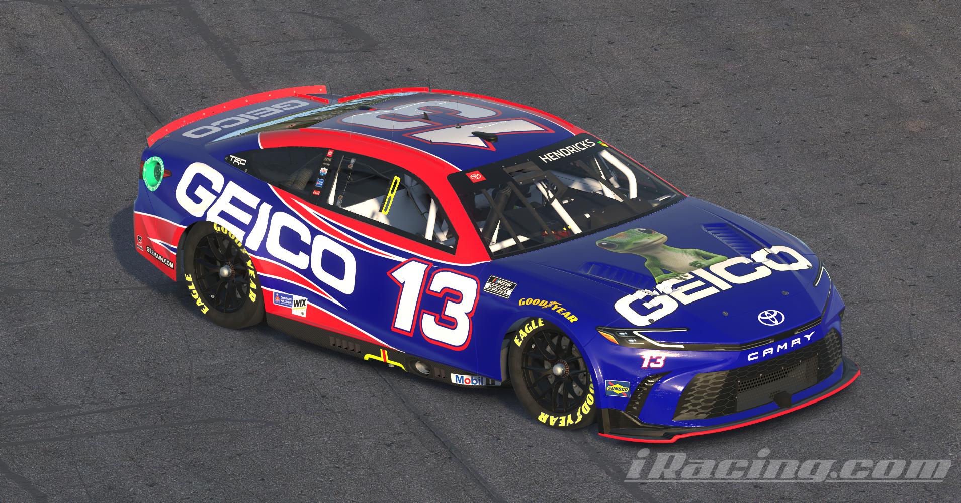 Geico Toyota Camry by Davie Hendricks - Trading Paints