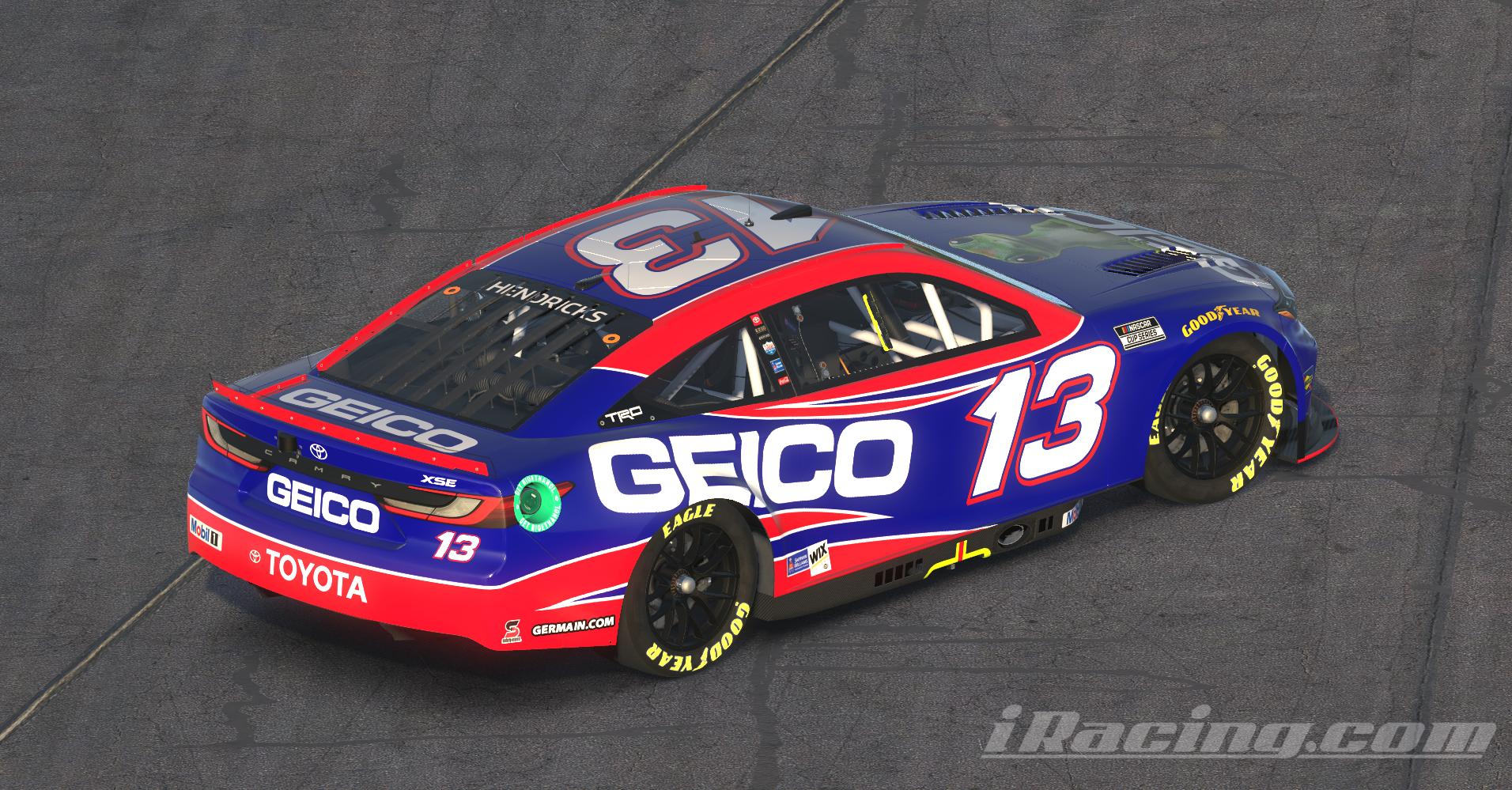 Geico Toyota Camry by Davie Hendricks - Trading Paints