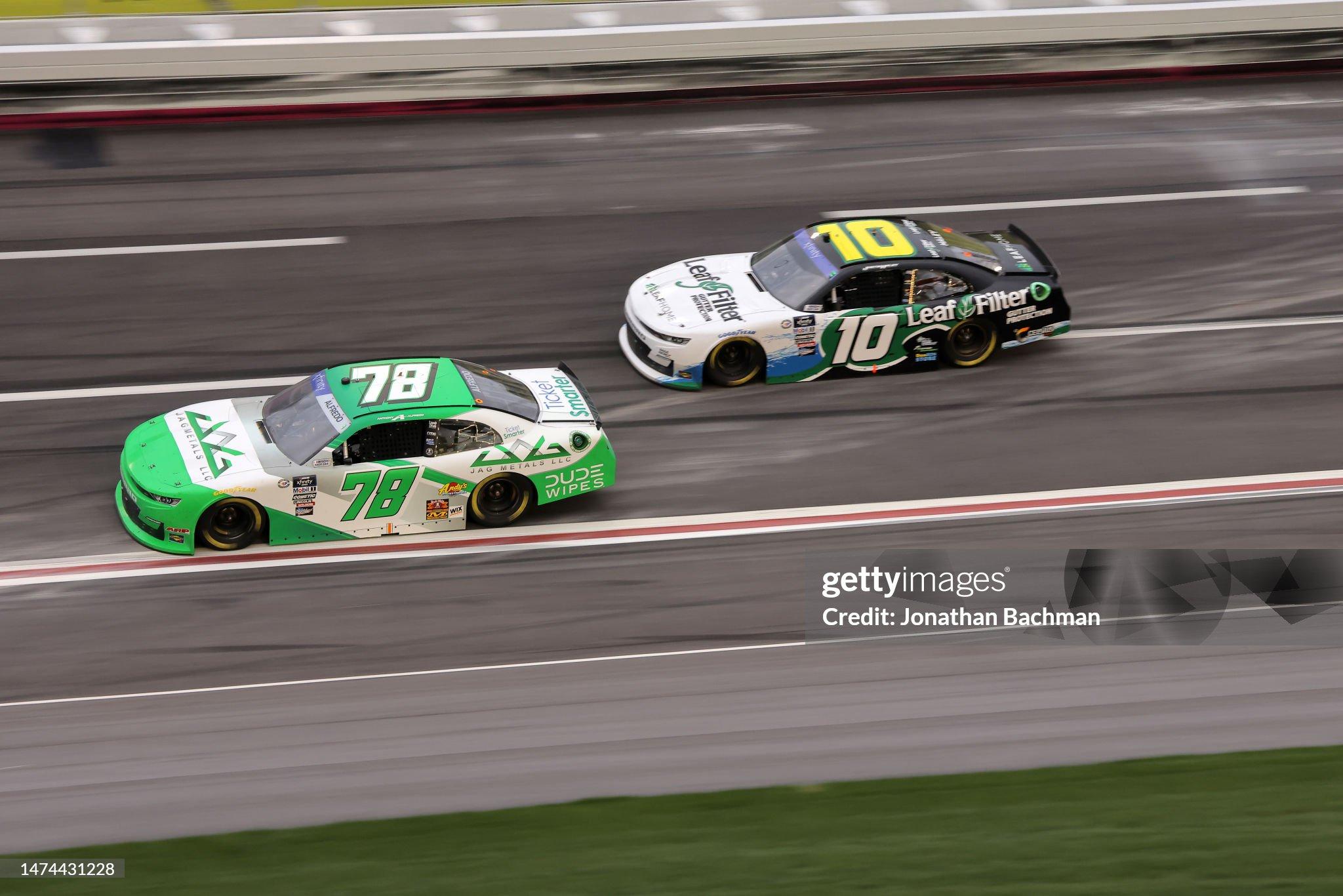 Justin Haley #10 Leaf Filter 2023 NASCAR Xfinity Series With Custom ...