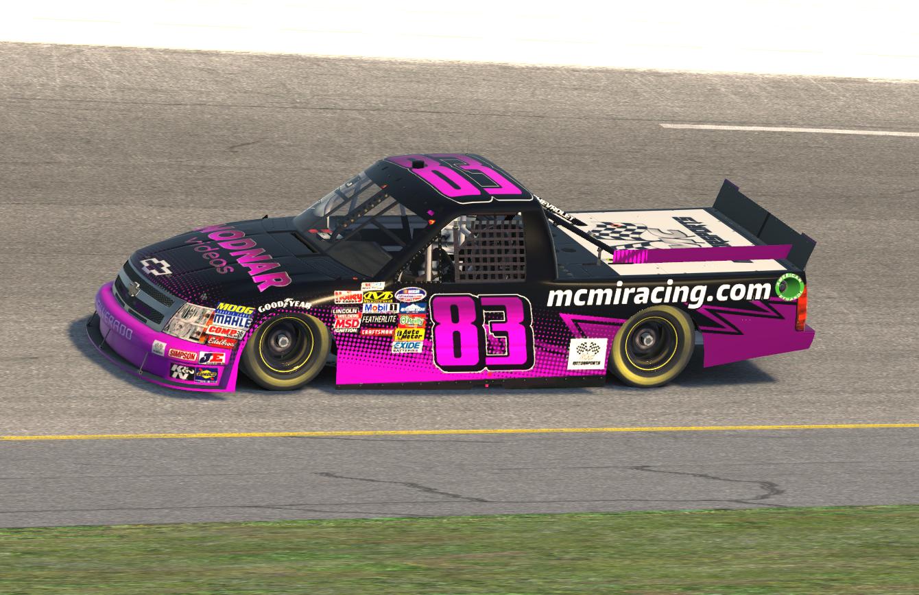 #83 Modnar Videos 2008 Truck by Marty Cmejla - Trading Paints