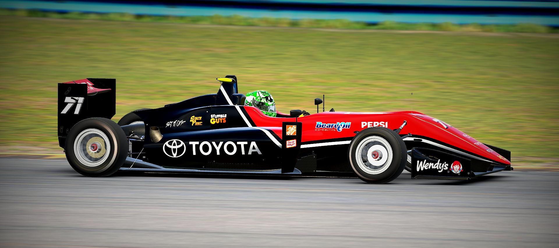 Dallara F3 Toyota Custom Number by Gavin Graham2 - Trading Paints