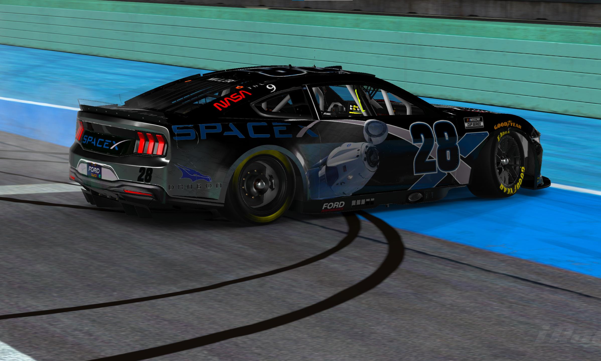 SpaceX Crew Dragon Ford Mustang by Joshua JD Miller - Trading Paints