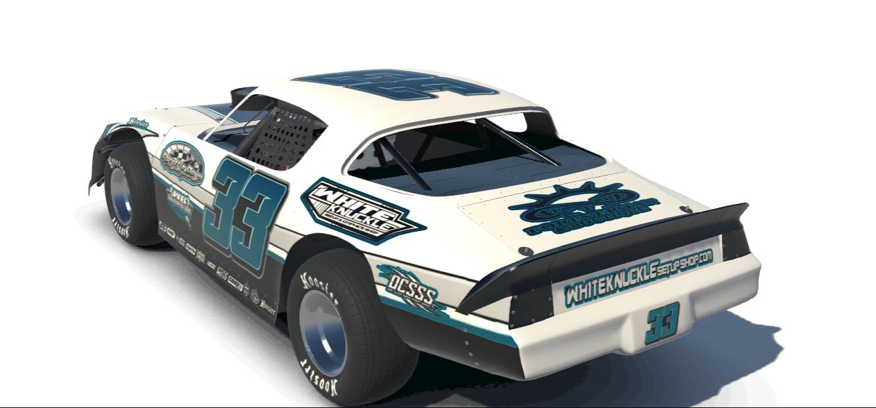 Dillon Simmons WHT GRY TEAL BLK by Wade B. - Trading Paints