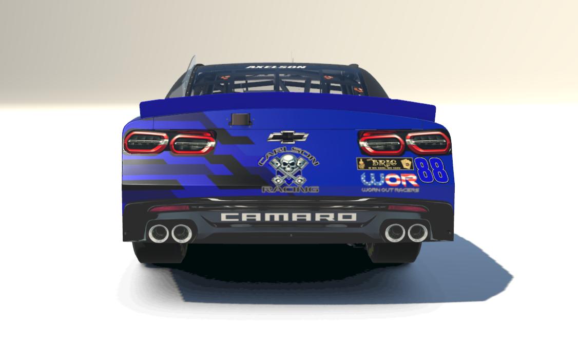 Jeff Carlson - Xfinity Chevy 2019 - Worn Out Racers - By Sharky by Mark ...