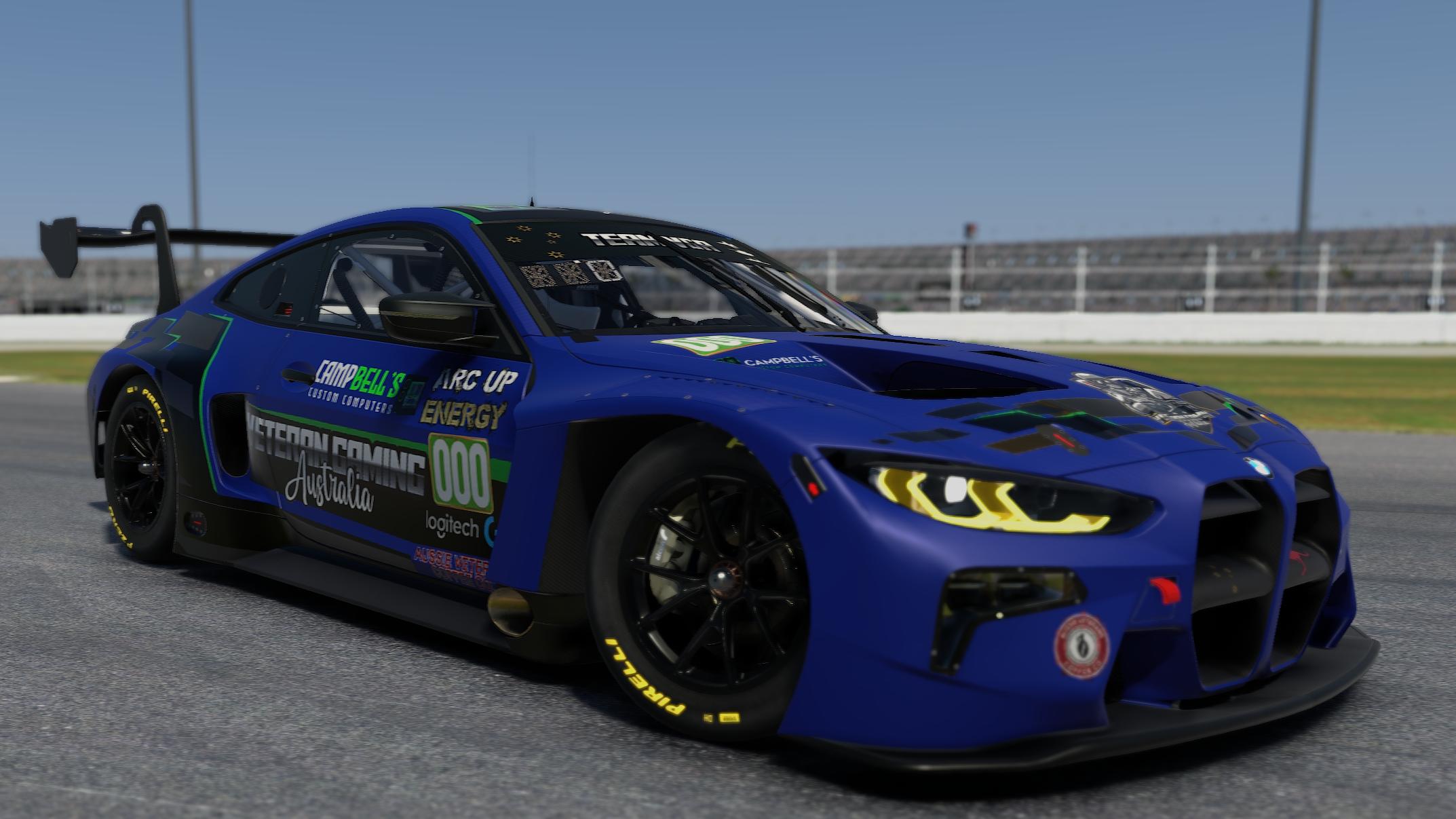 Team VGA BMW M4 GT3 by Knightfall Graphics by Matt J K. - Trading Paints
