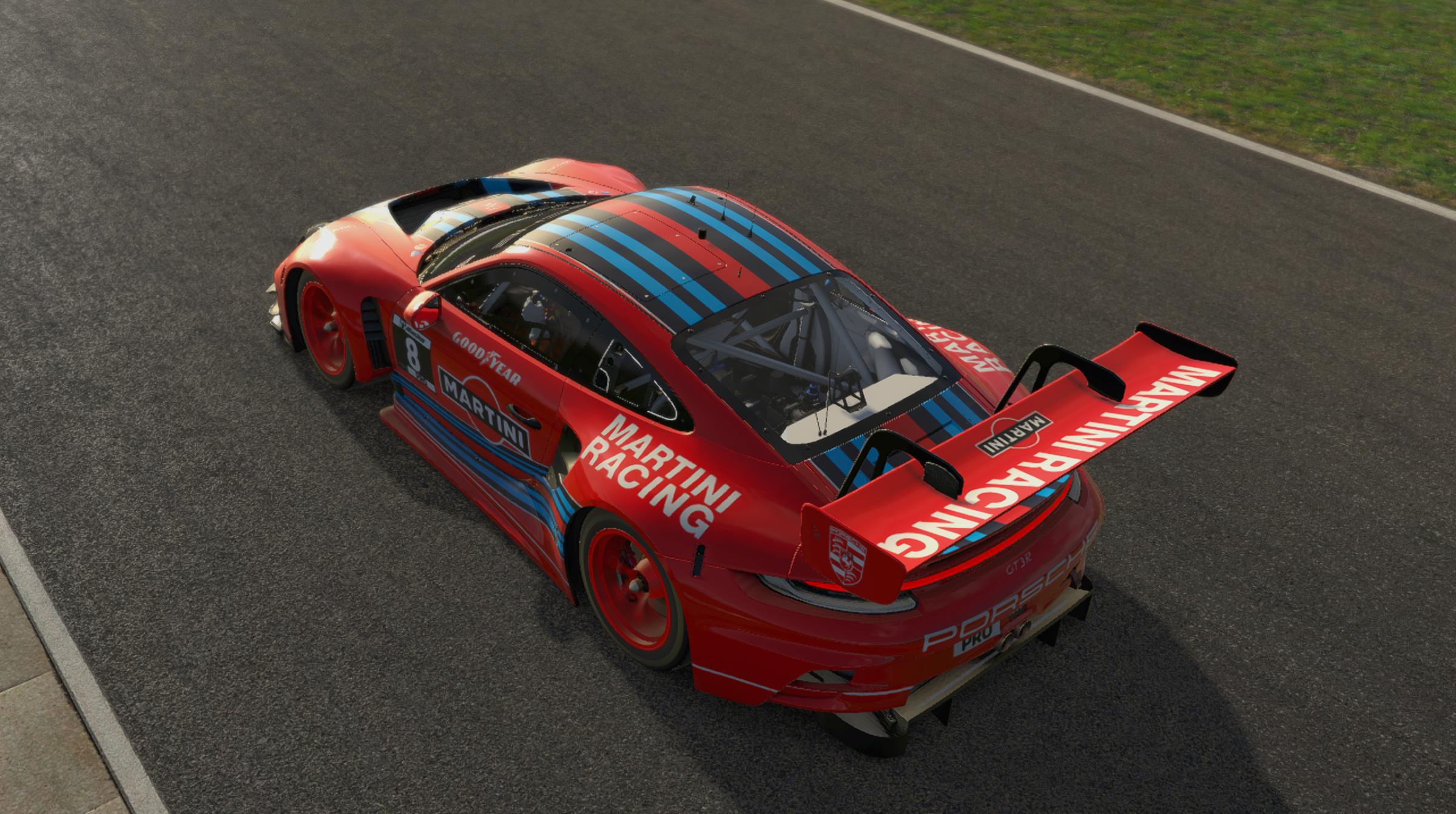 1976 Carlos Pace Martini Brabham Throwback Porsche 992r GT3 R by Corey ...