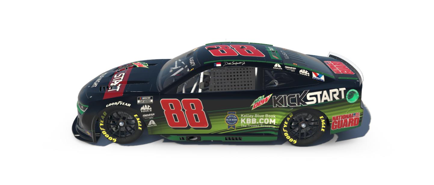 Dale Jr MTN Car WITH NUMBERS by John Vlasaty - Trading Paints