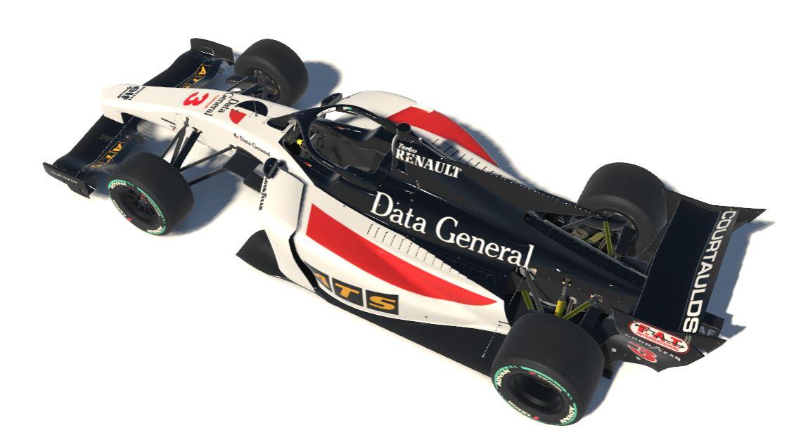 1986 Tyrrell Renault 015 for SF23 by Paul R Chaloner - Trading Paints