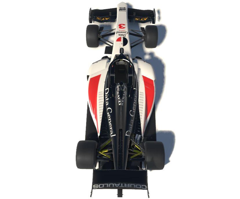 1986 Tyrrell Renault 015 for SF23 by Paul R Chaloner - Trading Paints