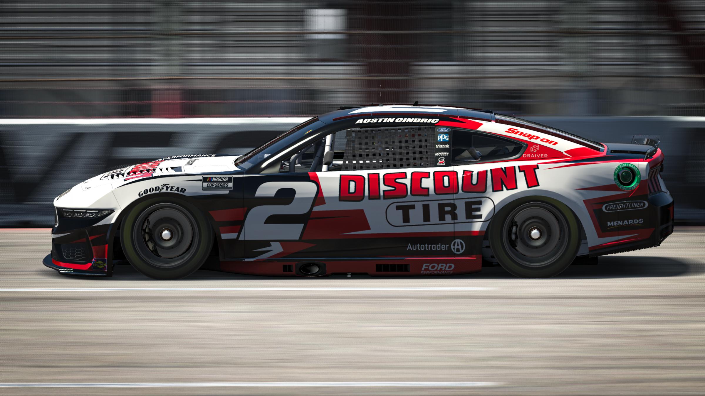 Discount Tire Fictional Cindric by Trevor Klaus - Trading Paints